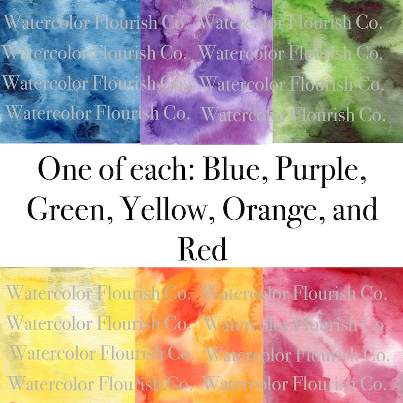 Watercolor Background Clip Art PNG Files, Watercolor Elements Clip Art ...