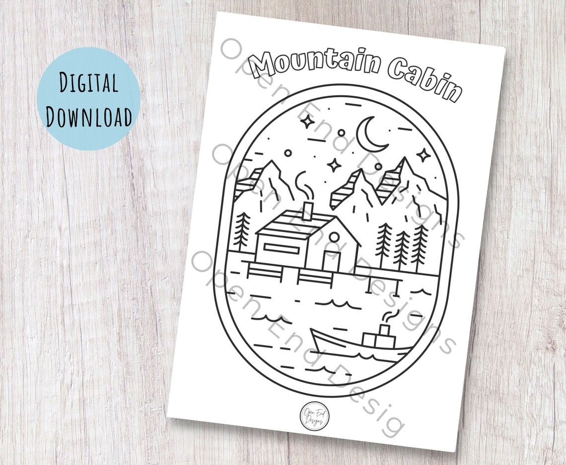 Coastal Coloring Pages//instant Download Printable Coloring - Etsy
