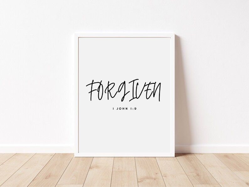 I Am Bible Verse Affirmations Printable Wall Art, Set of 6 Positive ...