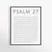 Psalm Bundle, Printable Set of 6, Modern Christian Art, Biblical Wall ...