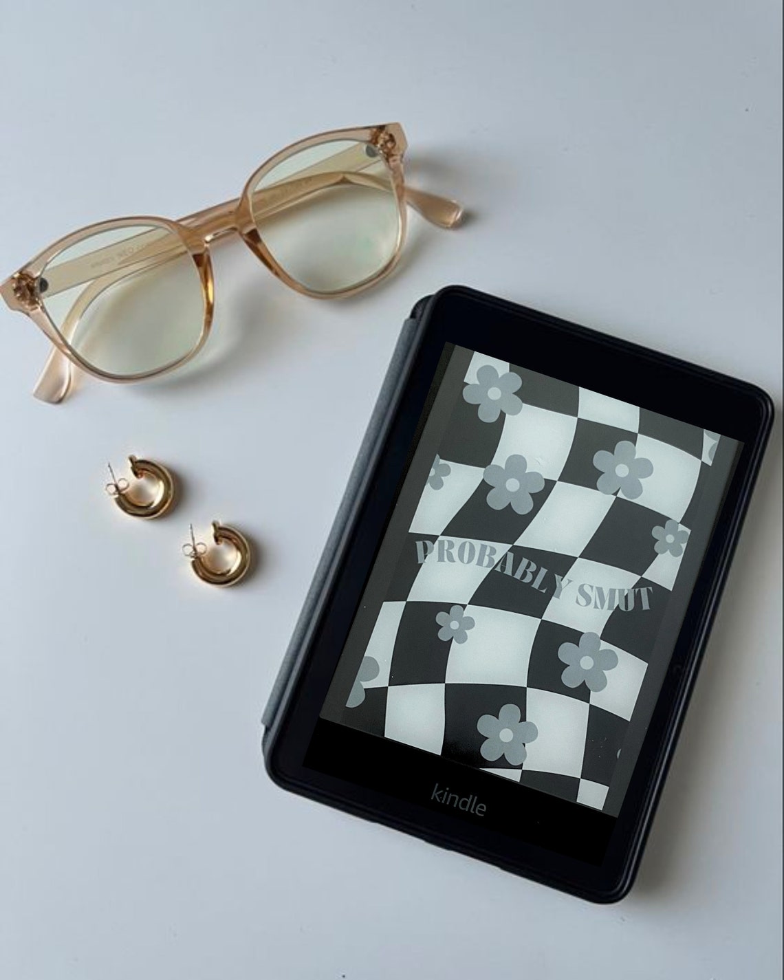 Probably Smut Kindle Lock Screen Booktok Bookstagram Reader - Etsy