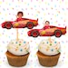 Cars Cupcake Toppers, Photo Cupcake Toppers, Cupcake Toppers With Photo ...