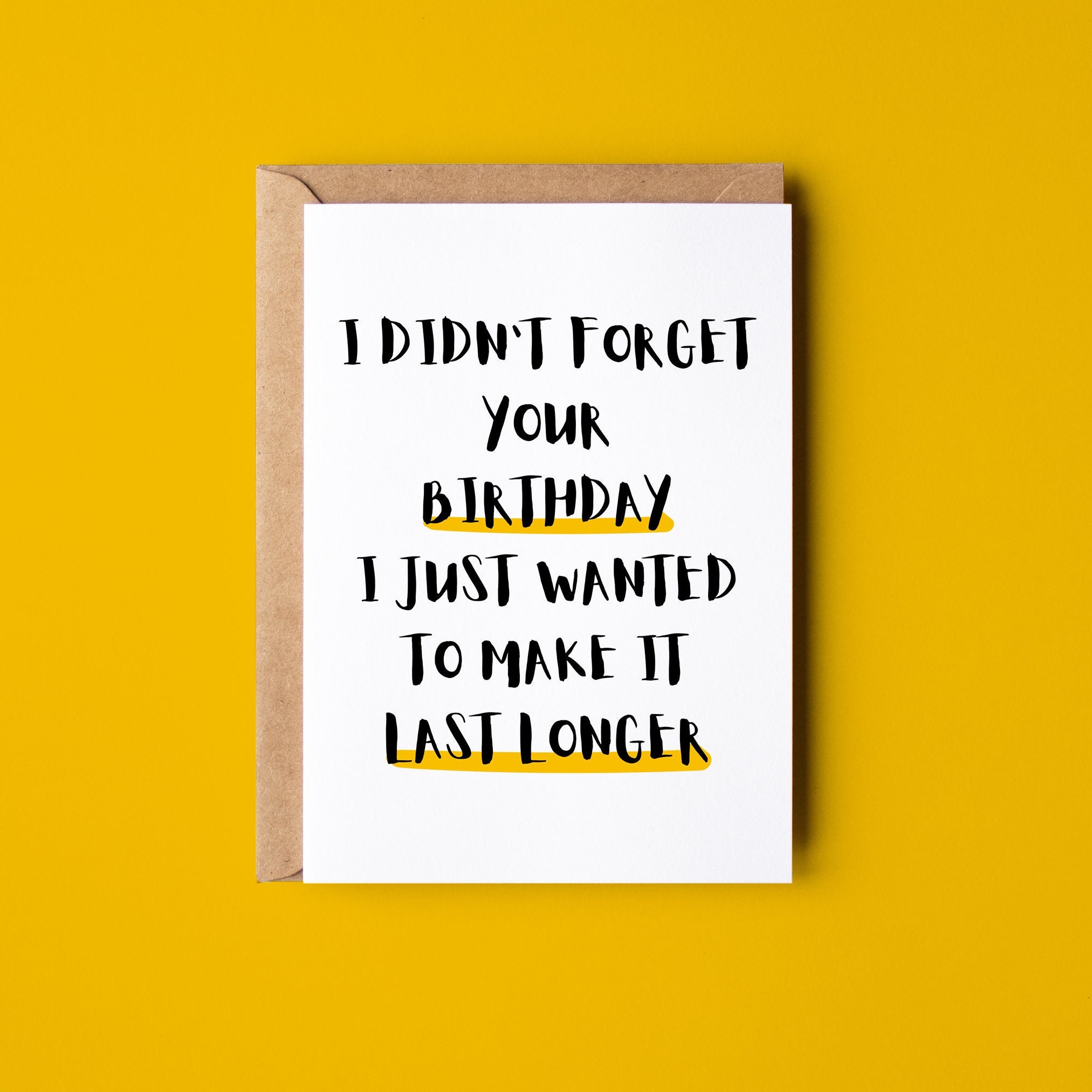 Funny Belated Birthday Card for Best Friend, Card for Him, Late ... Funny Belated Birthday Card for Best Friend, Card for Him, Late ...