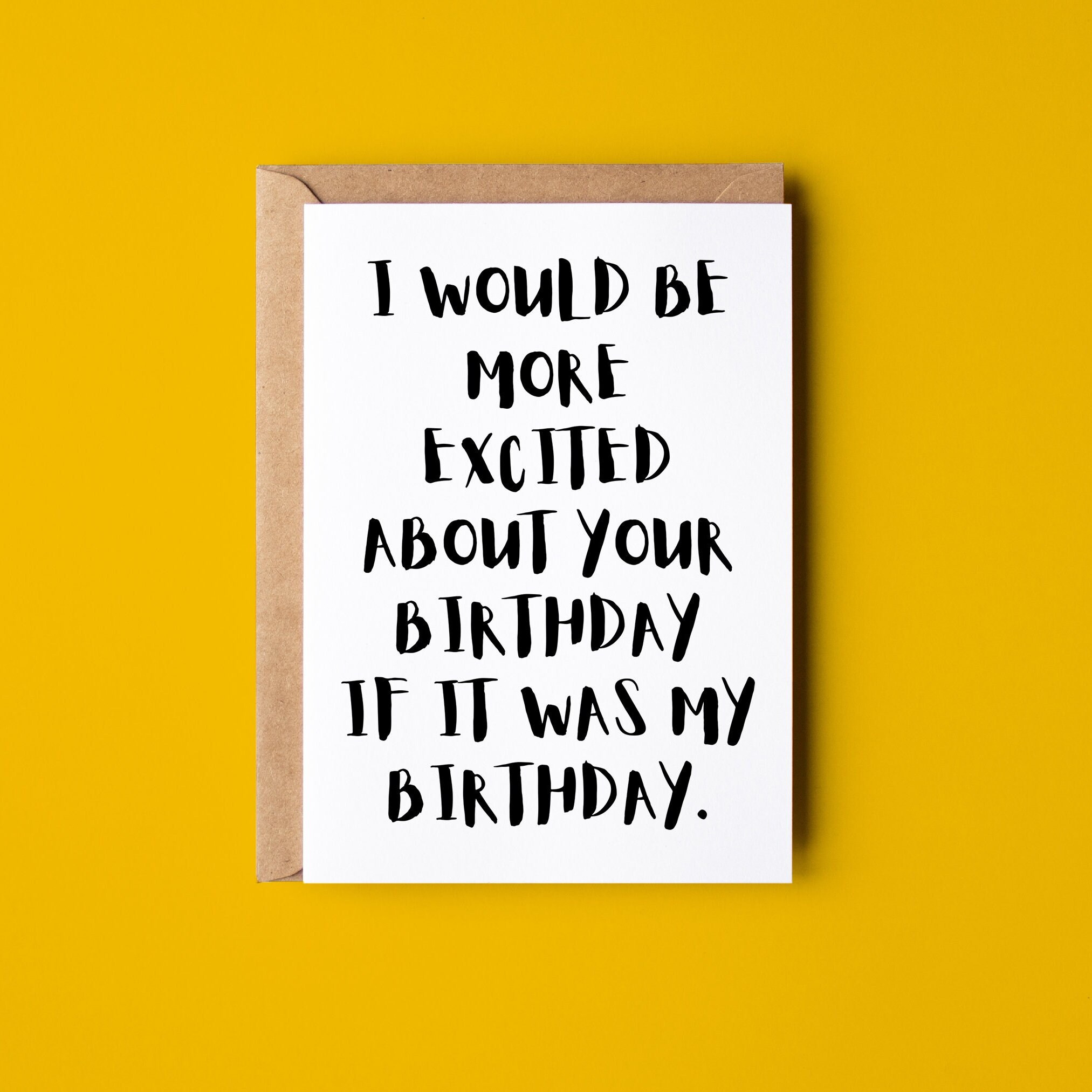 Blunt Birthday Cards