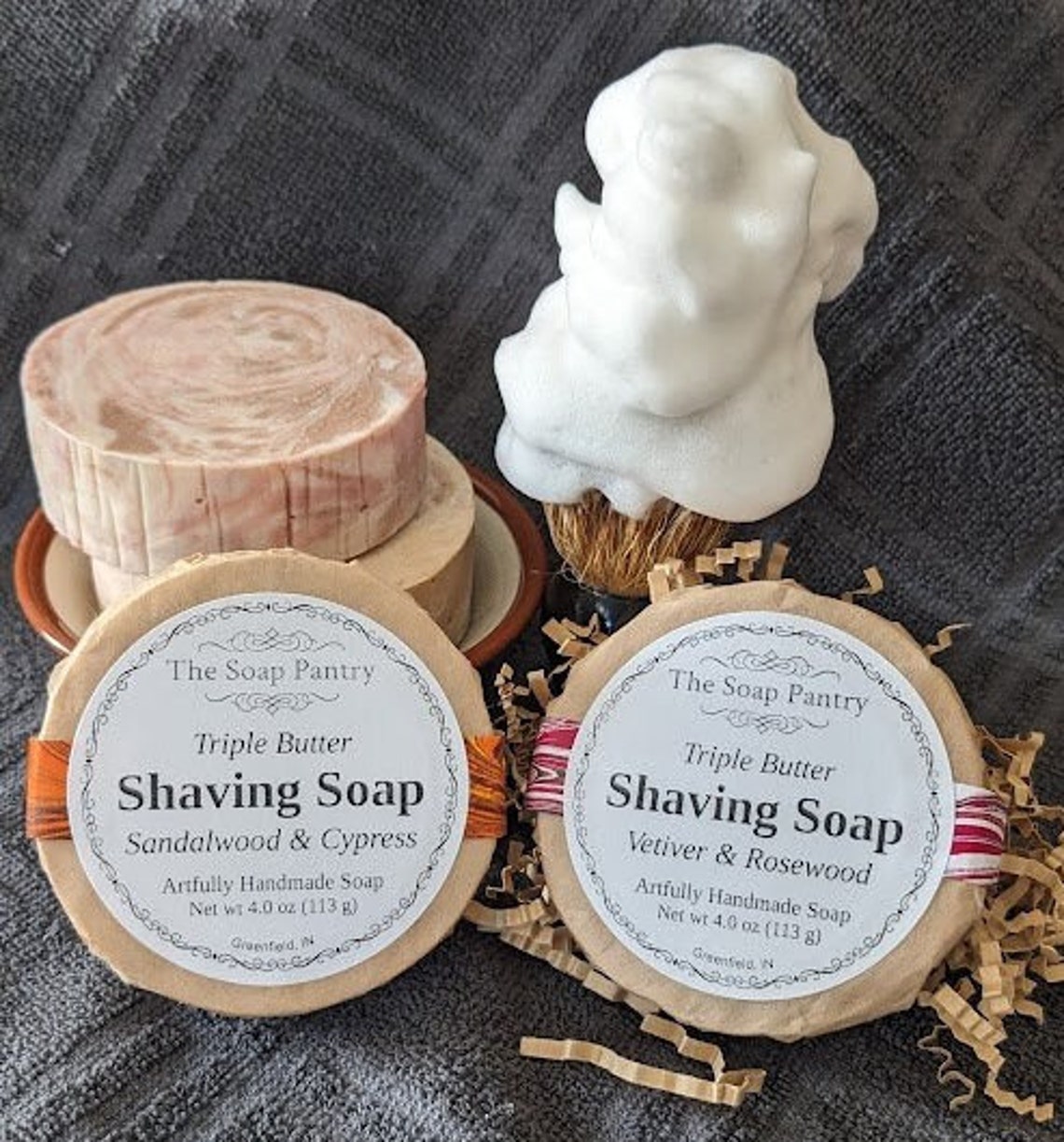 Triple Butter Shave Soap, Palm-free and Vegan, Seriously the Best Shave ...