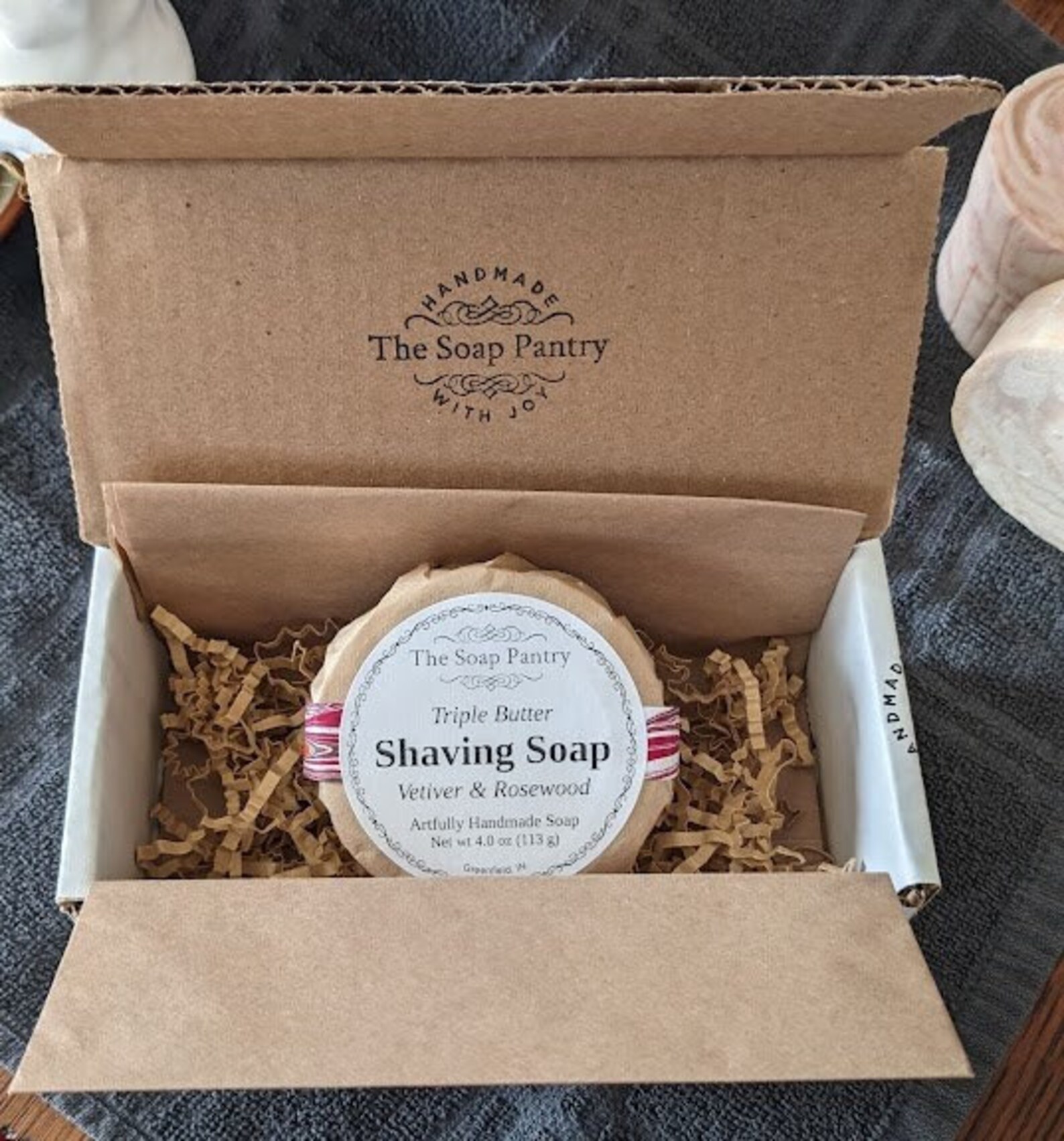 Triple Butter Shave Soap, Palm-free and Vegan, Seriously the Best Shave ...