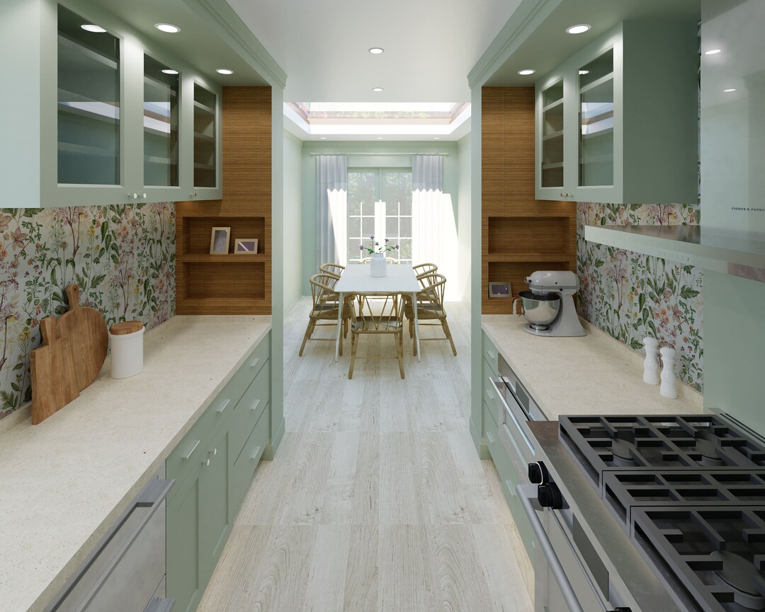 Full Custom Kitchen Layout, Design, and Renders | Kitchen Plans and ...