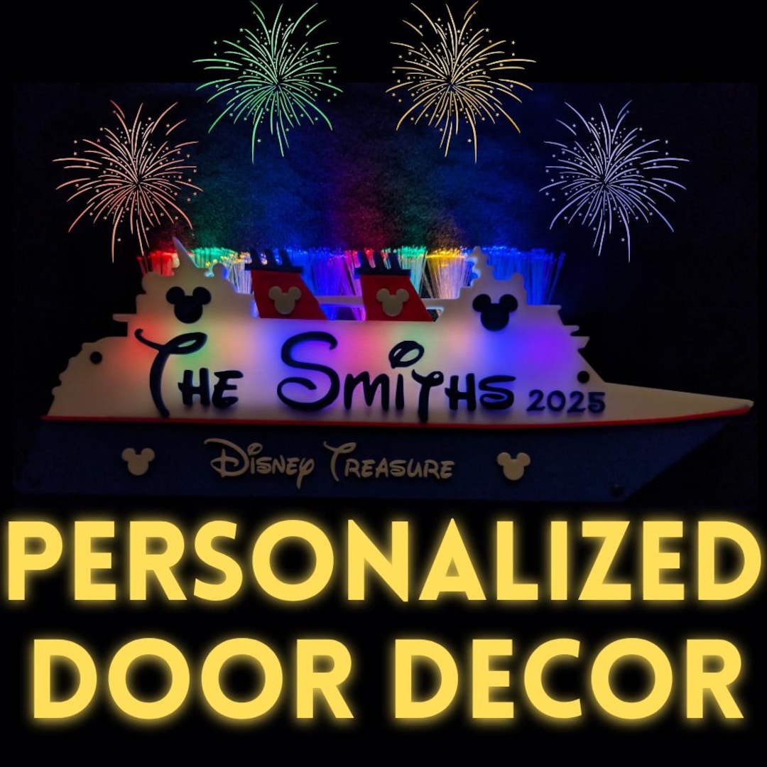 Custom Disney Cruise Boat Door Decor - Etsy