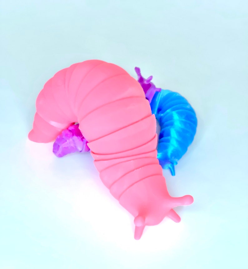 3D Slinky Slug! Fidget Toy - Desk Toy - Giant Slug - - Etsy Canada