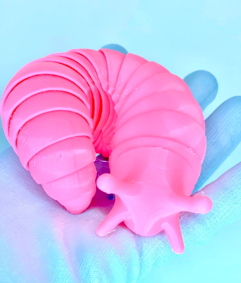 3D Slinky Slug! Fidget Toy - Desk Toy - Giant Slug - - Etsy Canada