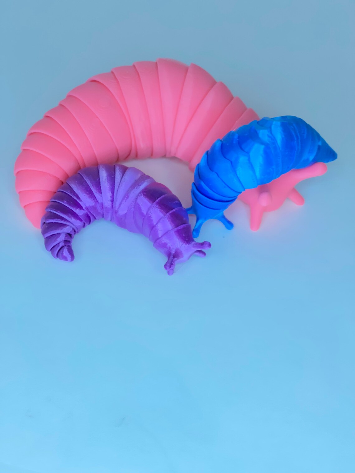 3D Slinky Slug Fidget Toy Desk Toy Giant Slug - Etsy Canada