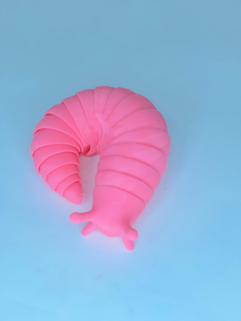 3D Slinky Slug Fidget Toy Desk Toy Giant Slug - Etsy