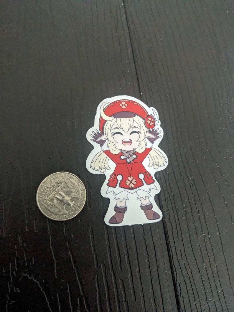 Vinyl Klee Sticker Genshin Fanart / Handmade / Waterproof / Random ...