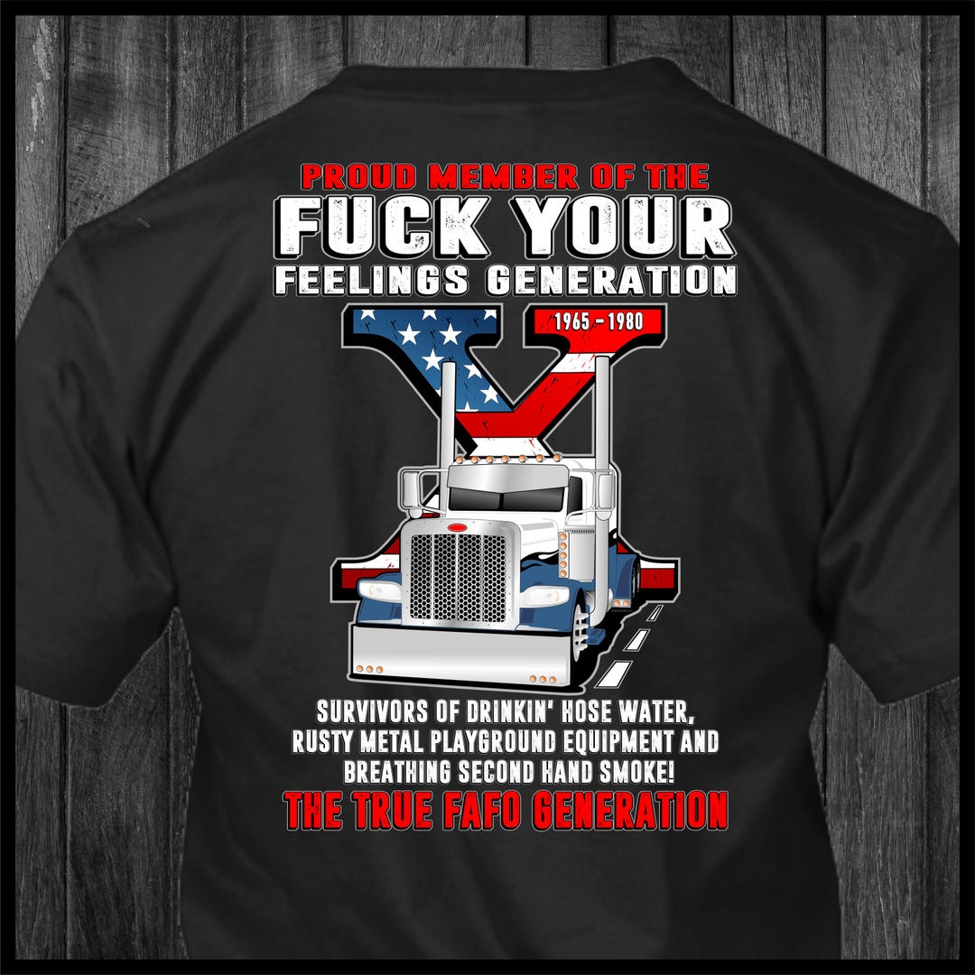 Generation X - Peterbilt - Trucker T-shirt - Etsy