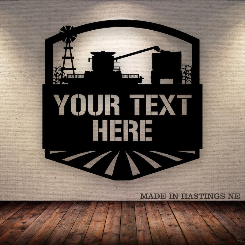 Custom Corn Metal Sign - Etsy