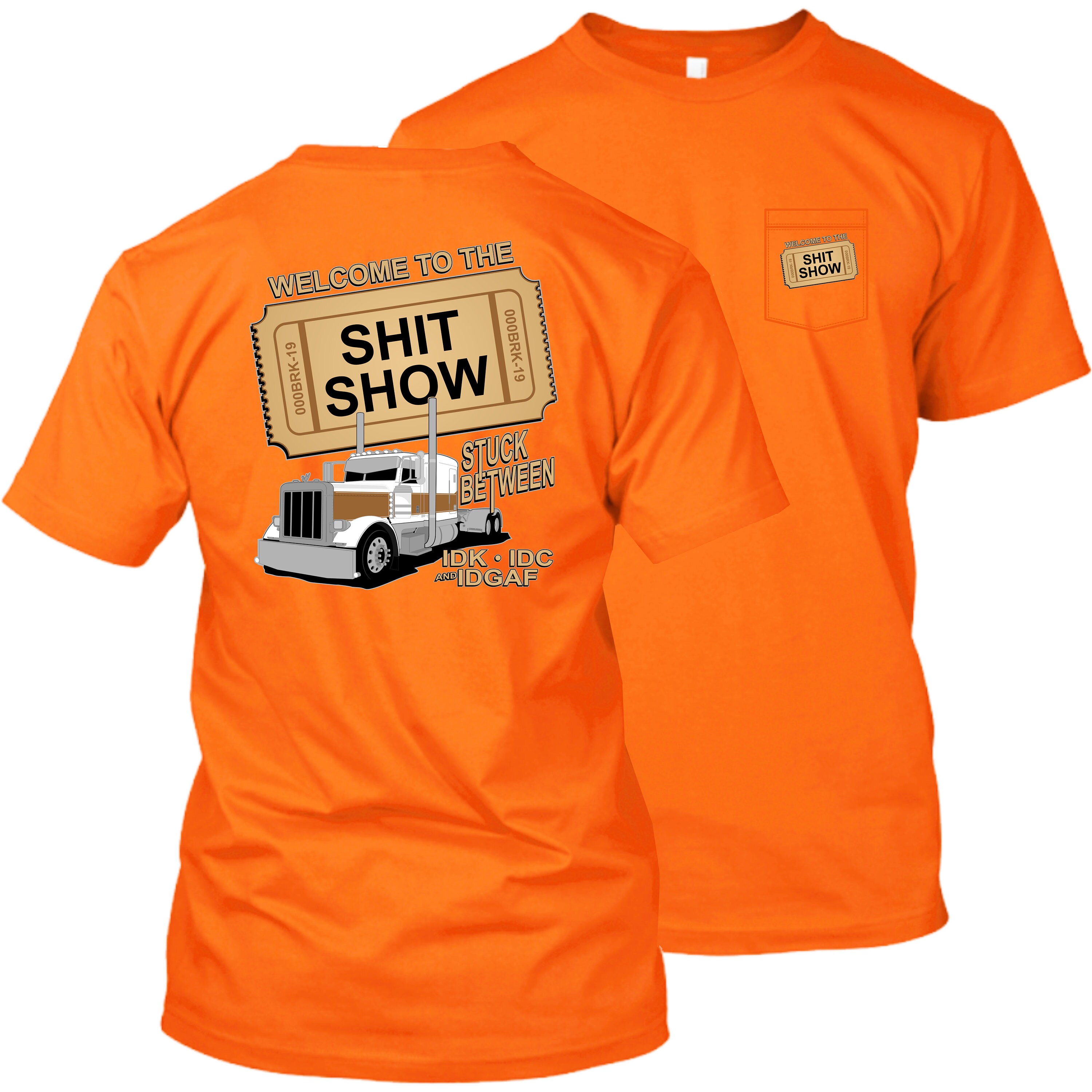 Peterbilt Welcome to the Shit Show - Etsy