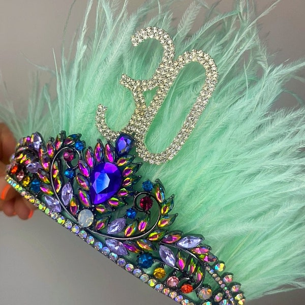 Feather Crown - Etsy UK