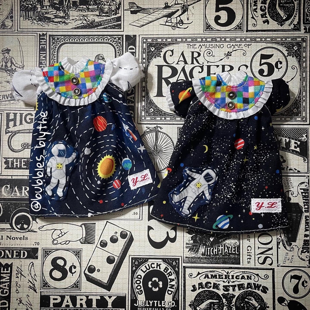 Preorder Blythe Solar System Dress Set Obitsu 24 22 Licca Azone Body 1 ...