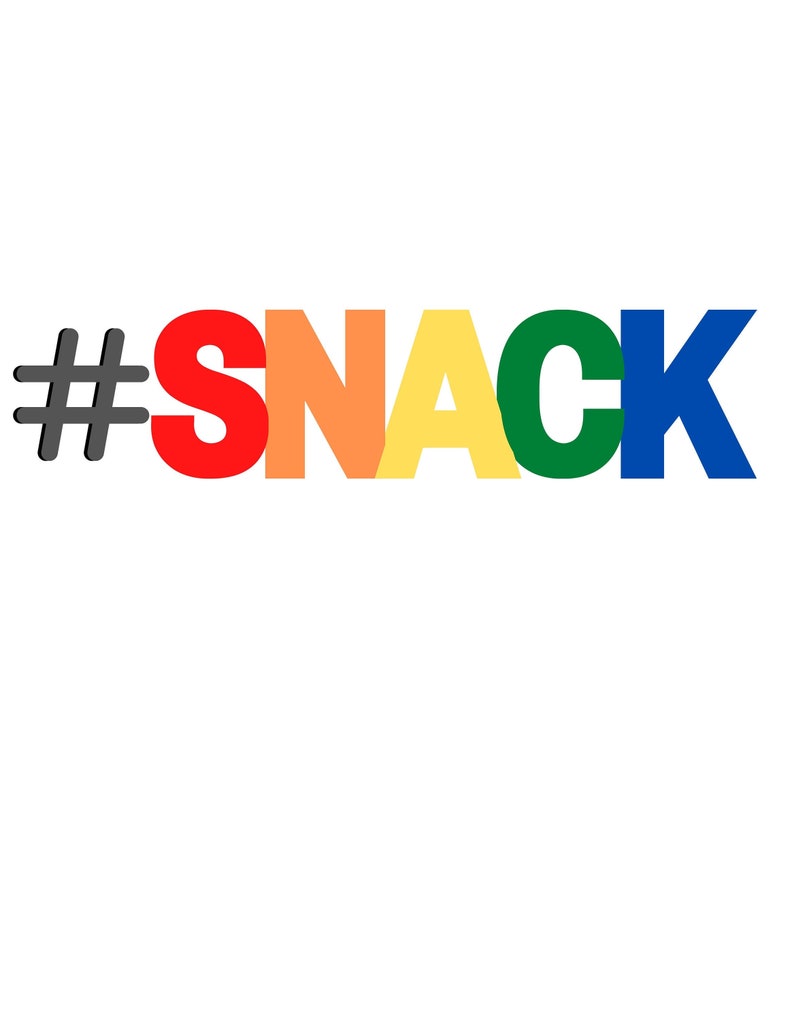 Snack - SVG - Etsy