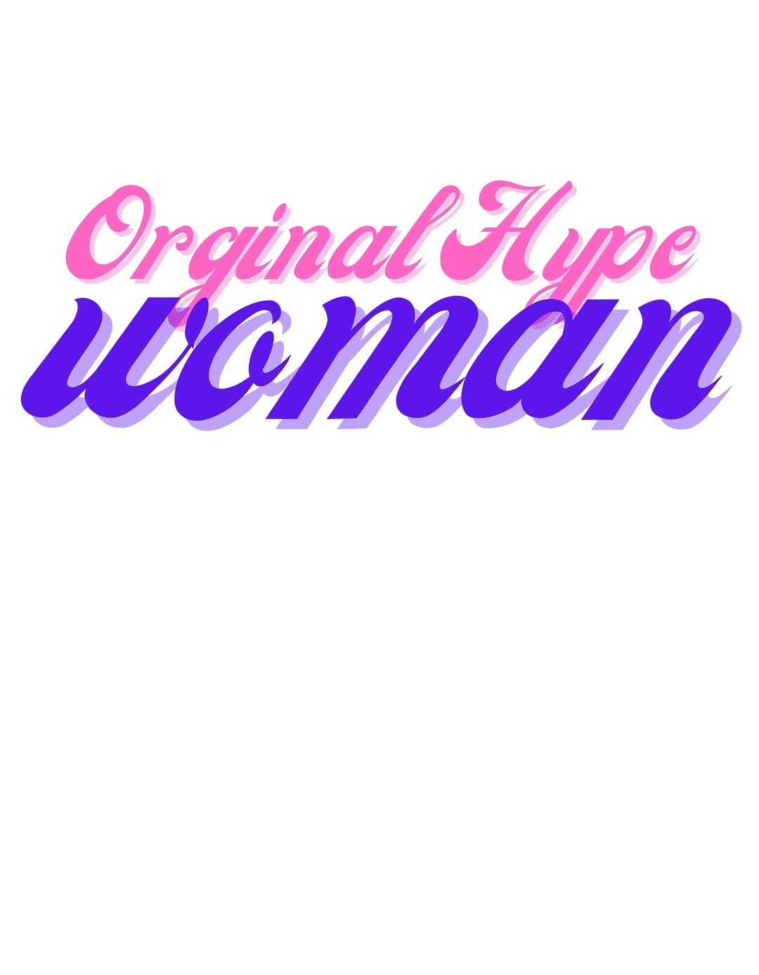 Original Hype Woman - SVG, PNG, PSD - Etsy
