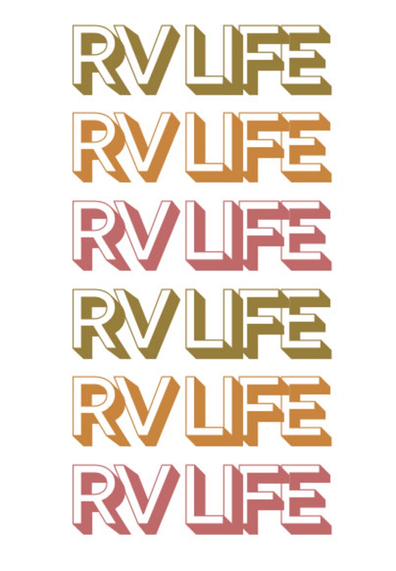 RV Life - SVG - Etsy