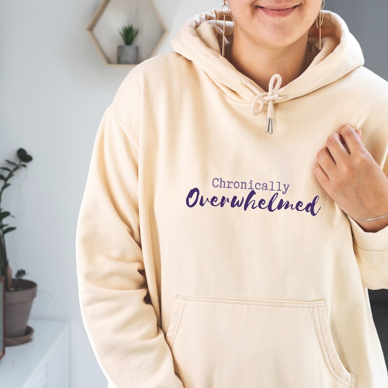 Chronically Overwhelmed - Svg, Png, Jpeg, Ai. Psd - Etsy
