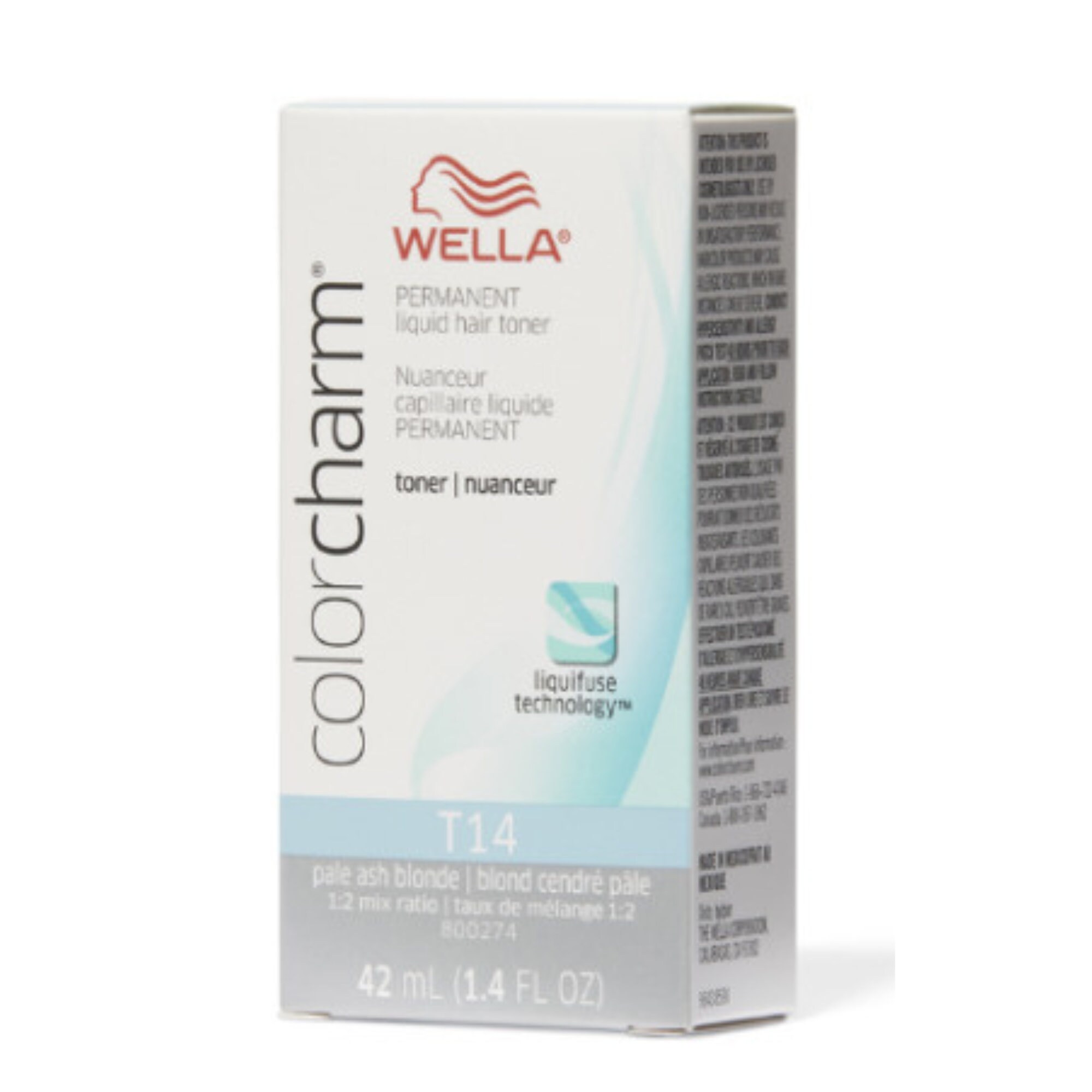Wella T18 T14 Color Charm Permanent Liquid Hair Toners Wella Hair Color ...