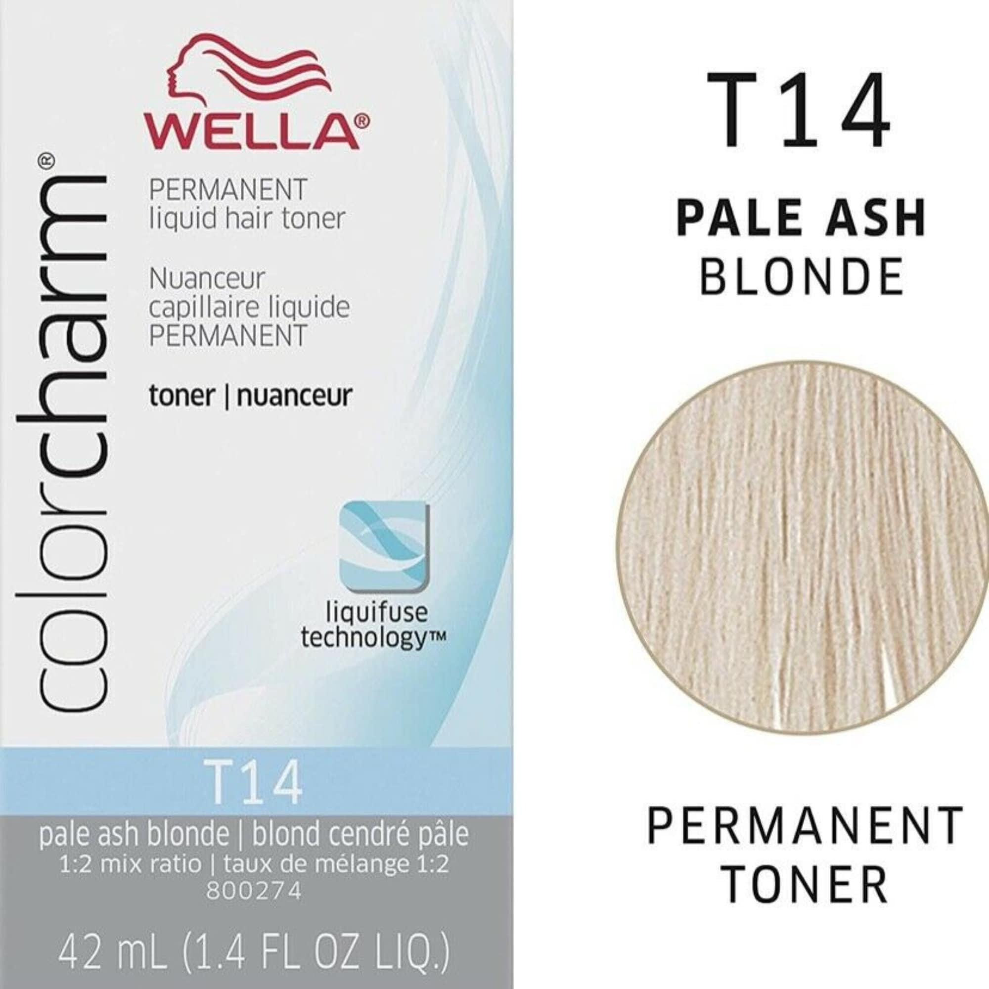 Wella T18 T14 Color Charm Permanent Liquid Hair Toners Wella Hair Color ...