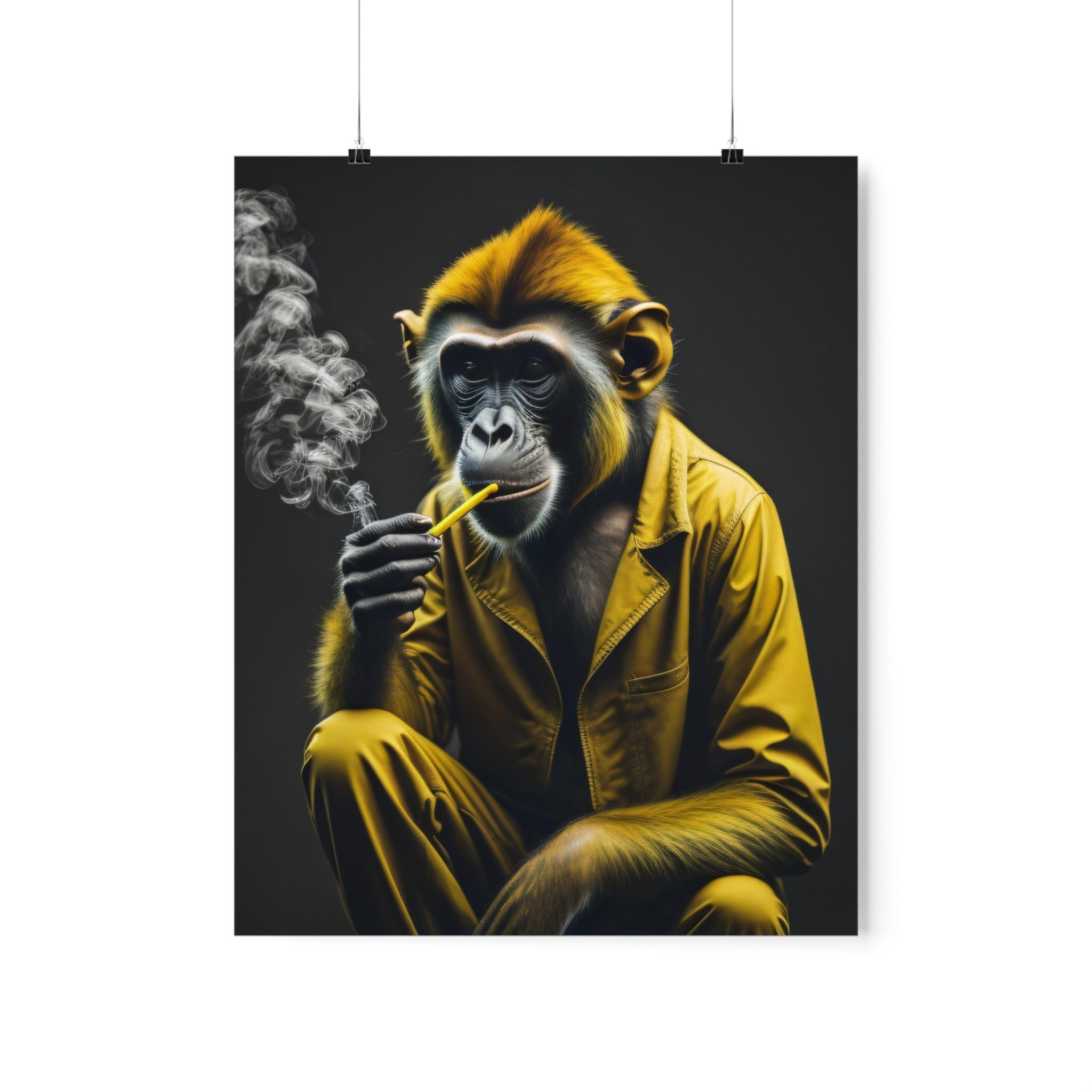 Cool Smoking Monkey