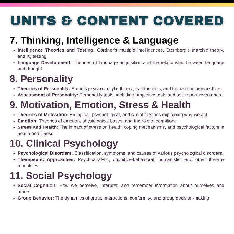 Psychology Exam: 800 Test Prep Questions - Etsy