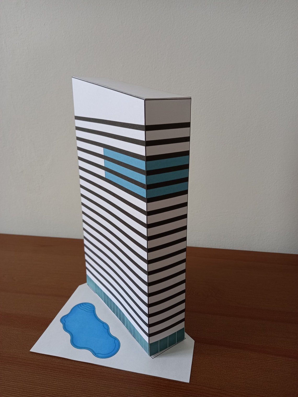 AMAZING Printable Paper Building PDF Template | Etsy