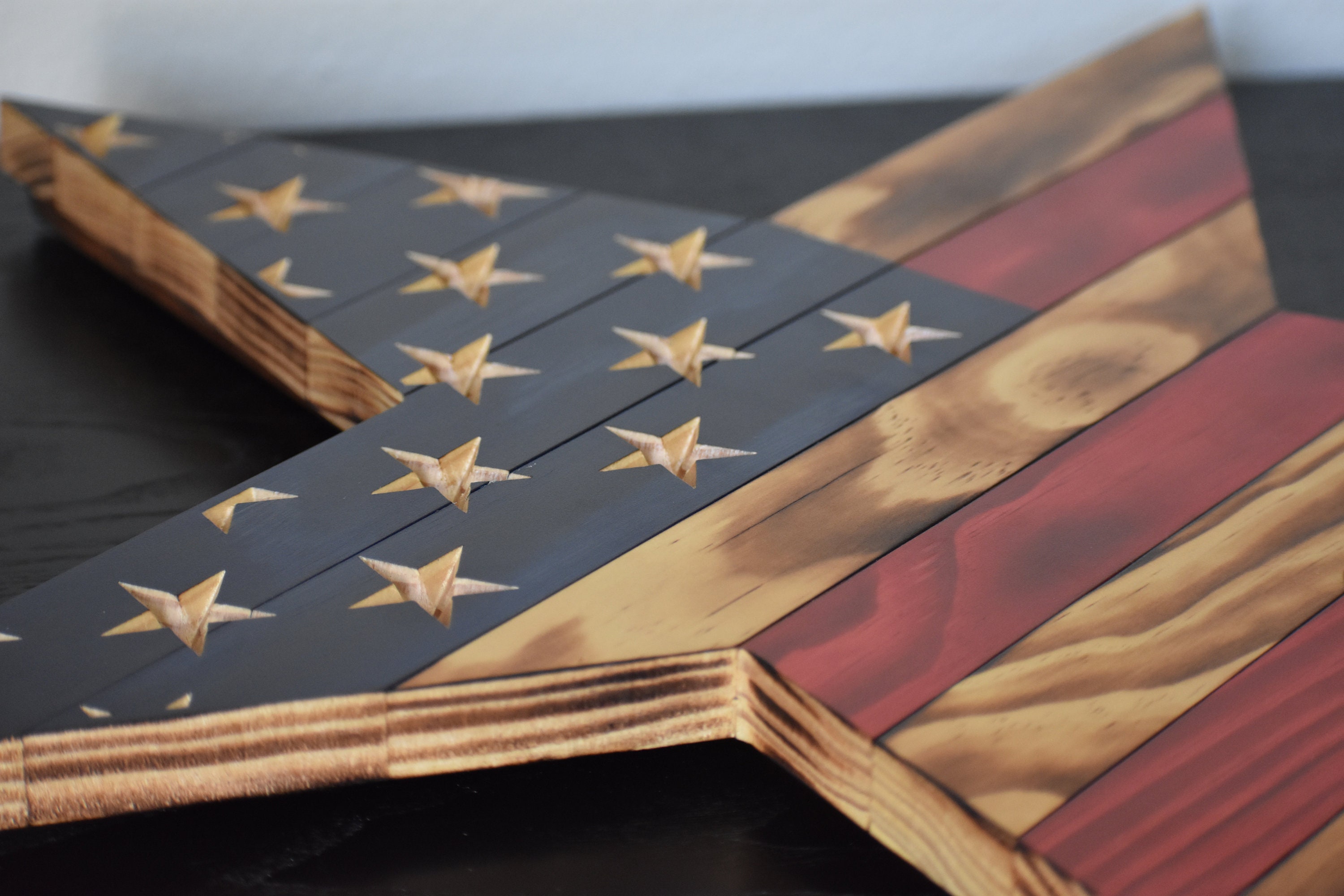Classic American Flag Star - Etsy