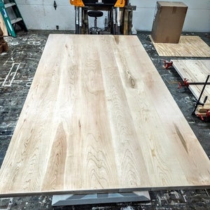 Maple Farmhouse Table, Dine Table Set, Farmhouse Table, Rustic Table ...