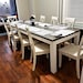 Large Farmhouse Table, Long Farmhouse Table, Kitchen Table, Rustic ...