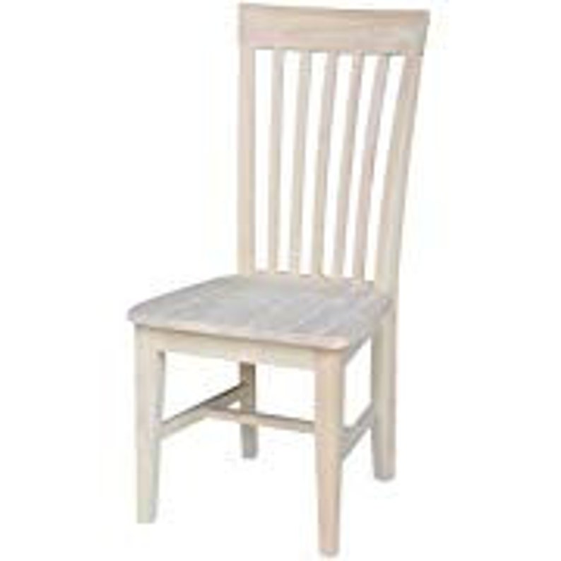 Dining Chairs, Chairs, Farmhouse Chairs, Unfinished Chairs, Kitchen ...