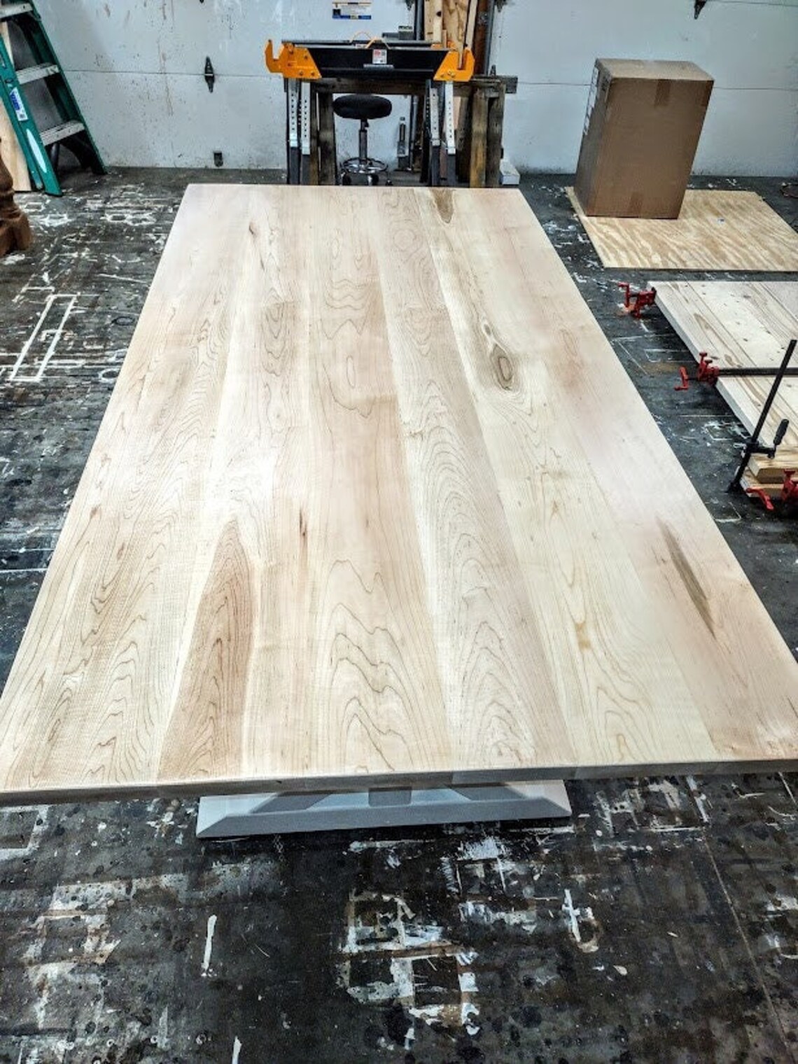 Maple Farmhouse Table, Dine Table Set, Farmhouse Table, Rustic Table ...