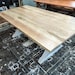 Maple Farmhouse Table, Dine Table Set, Farmhouse Table, Rustic Table ...