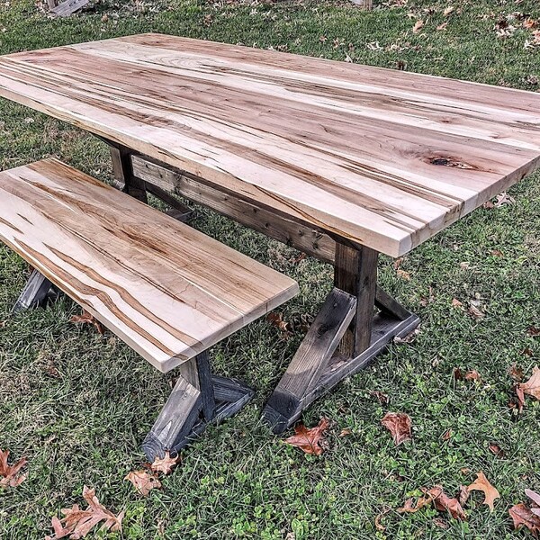Maple Dining Table - Etsy