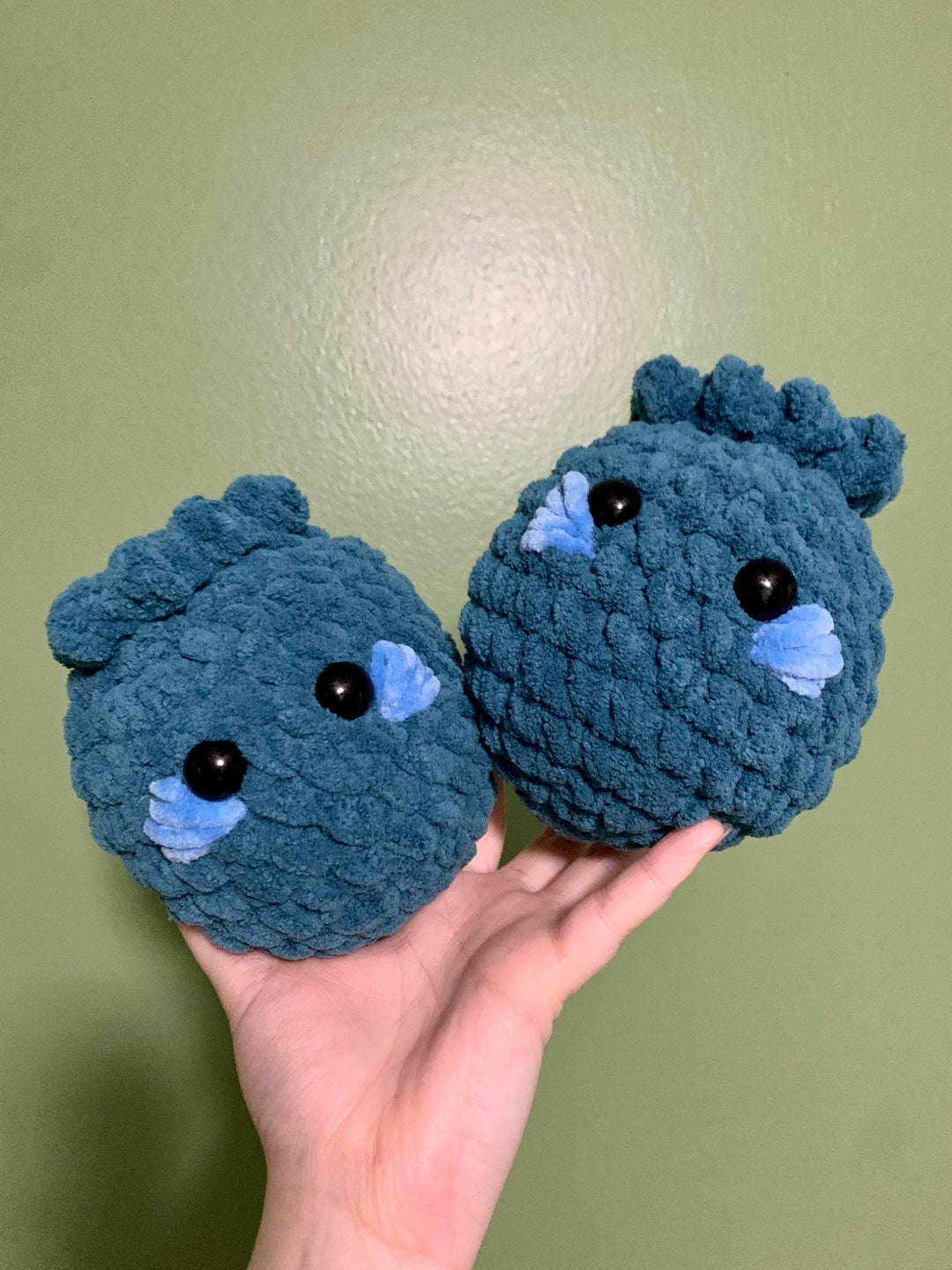 Blueberry Crochet Plushie Stuffed Animal - Etsy