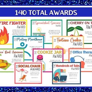 Boost Morale With 140 Employee Awards! Staff Fun Awards / Employee ...
