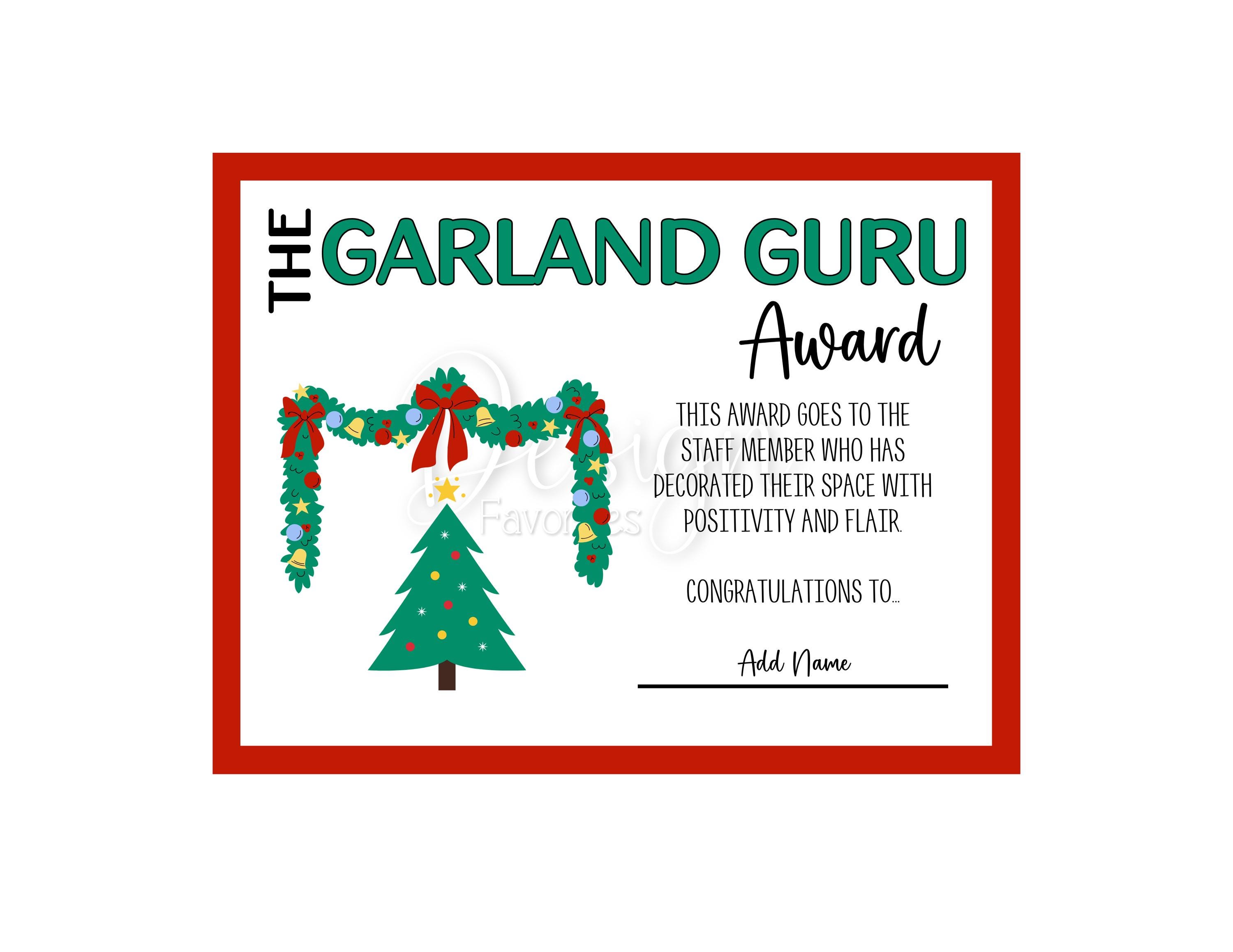 Staff Holiday Awards / Holiday Christmas Awards/ Certificates / Staff ...
