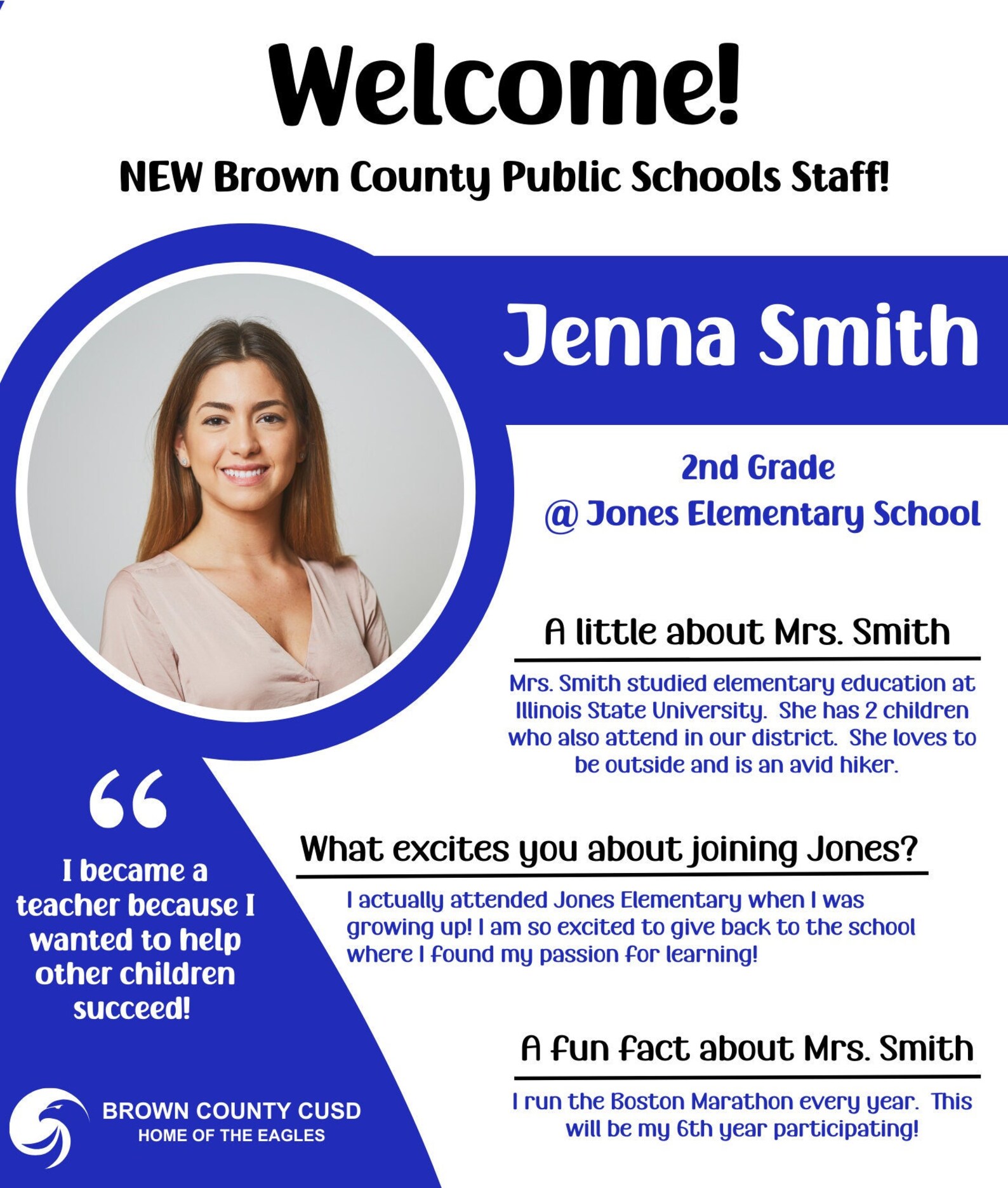 Welcome New Staff Social Media Posts / New Staff Welcome / Infographic ...