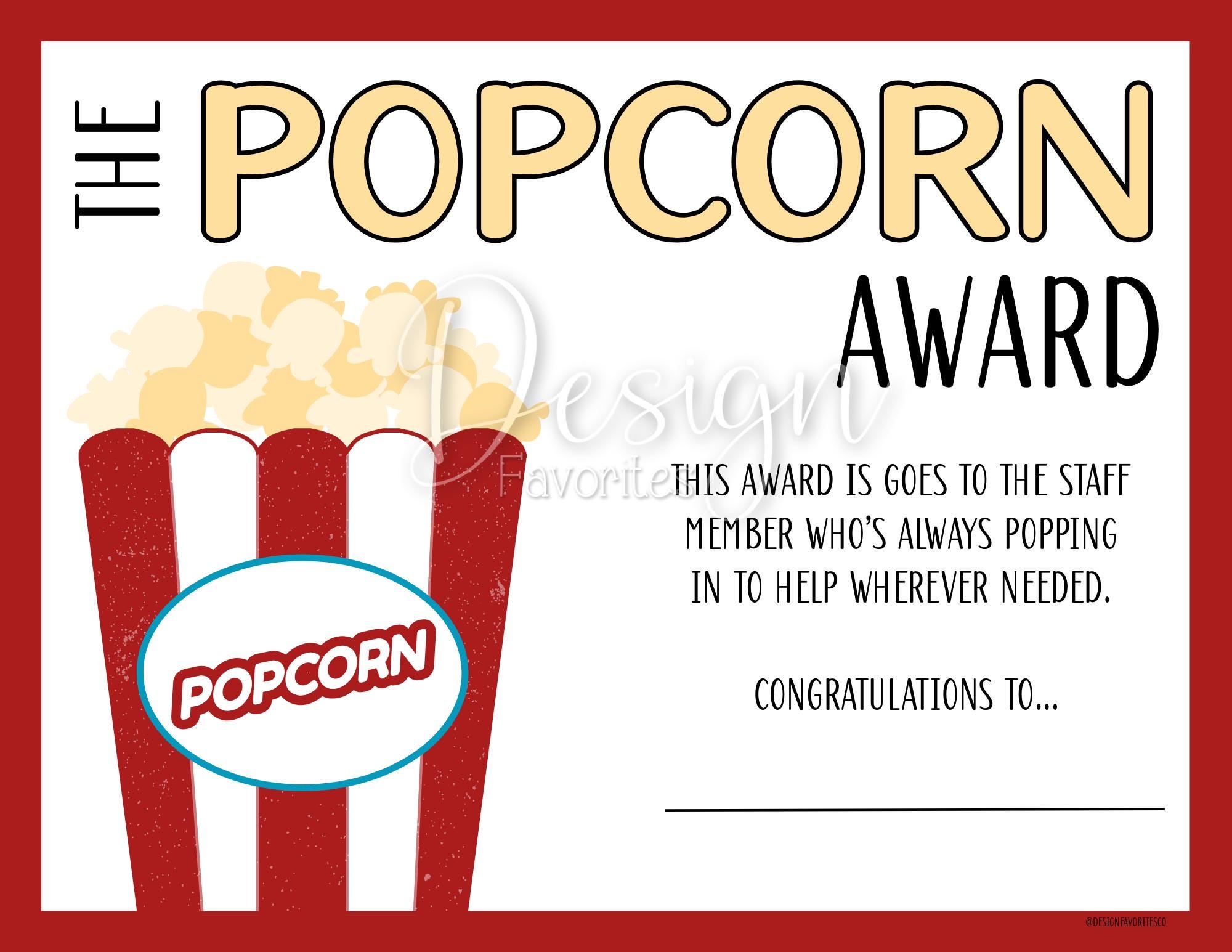 Employee Awards- Food Inspired Award Certificates - Funny Awards ...