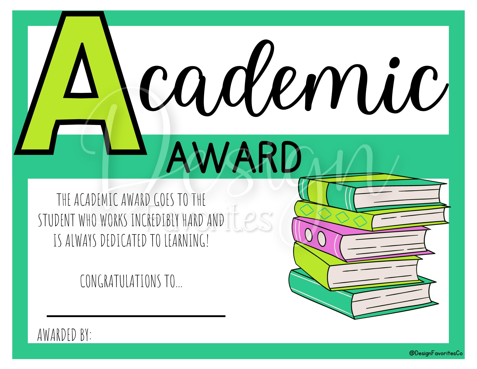 Student Awards ALPHA AWARDS 26 TOTAL / End of Year Awards / Student ...