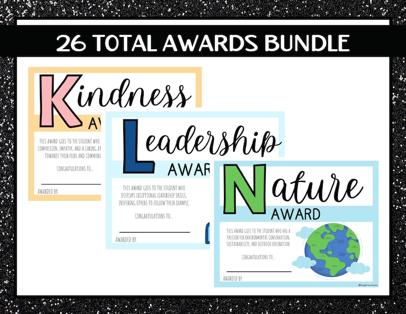 Student Awards - ALPHA AWARDS - 26 TOTAL / End of Year Awards / Student ...