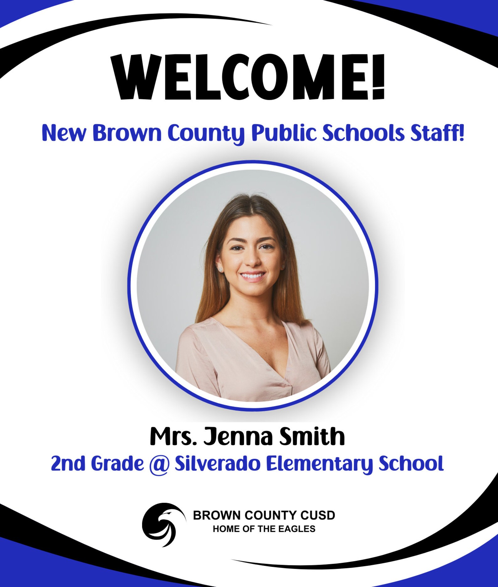 Welcome New Staff Social Media Posts / New Staff Welcome / Infographic ...