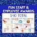 Staff Award Certificates! 30 Total (add On) / Staff Superlatives / Fun ...