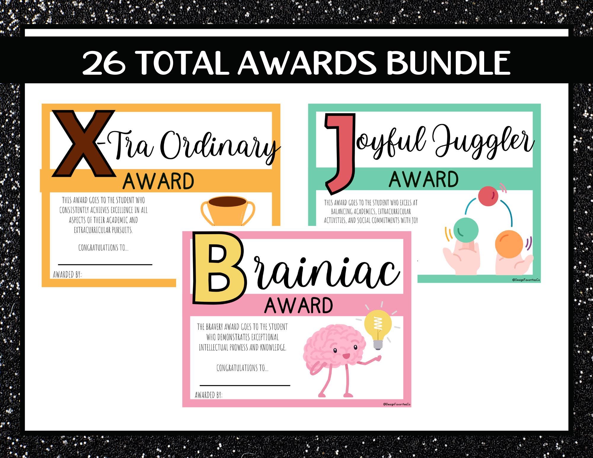 Student Awards - ALPHA AWARDS - 26 TOTAL / End of Year Awards / Student ...