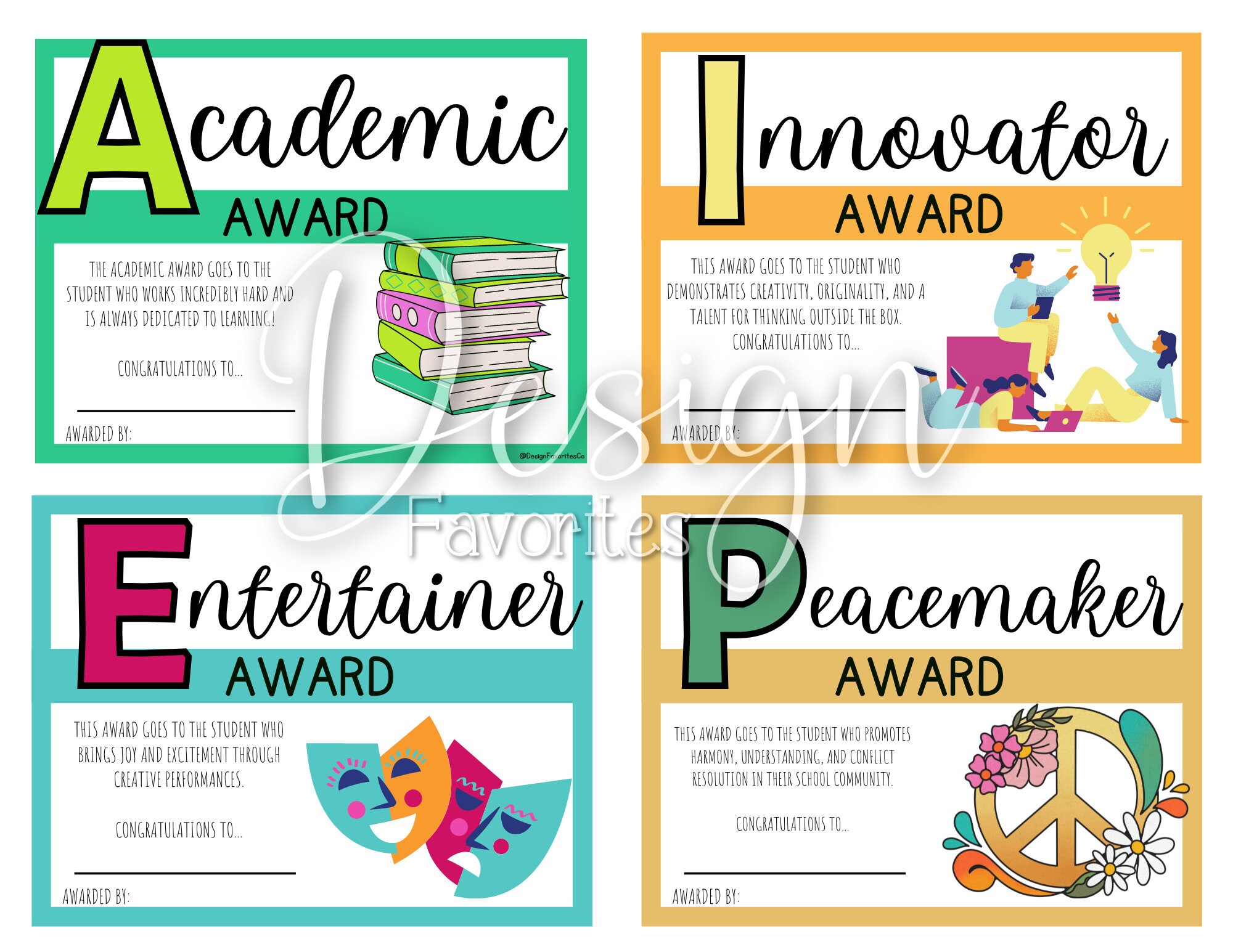 Student Awards ALPHA AWARDS 26 TOTAL / End of Year Awards / Student ...