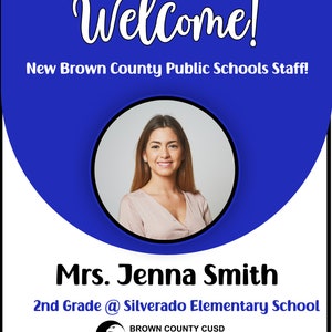 Welcome New Staff Social Media Posts / New Staff Welcome / Infographic ...